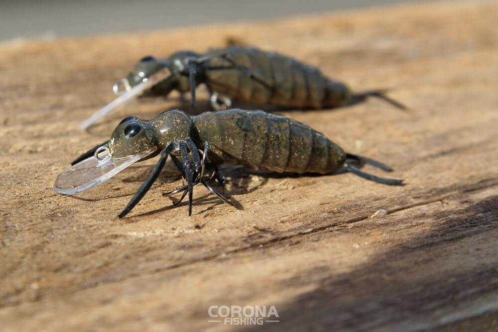 Larwa Ważki - wobler na pstrąga - Corona-Fishing